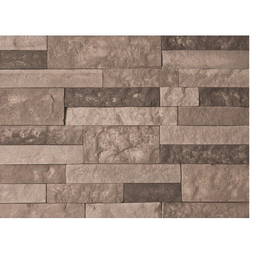 AirStone 8 sq ft Spring Creek Ledge Stone Veneer in the Stone Veneer ...