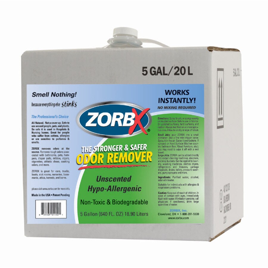 ZORBX 5GAL ZORBX UNSCENTED ODOR REMO at Lowes.com