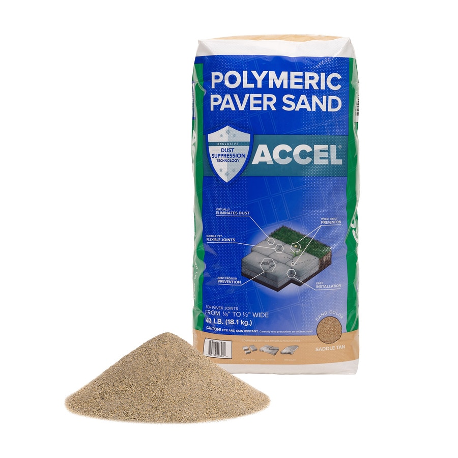 Accel ACCEL 40-LB POLYMERIC SAND - TAN at Lowes.com