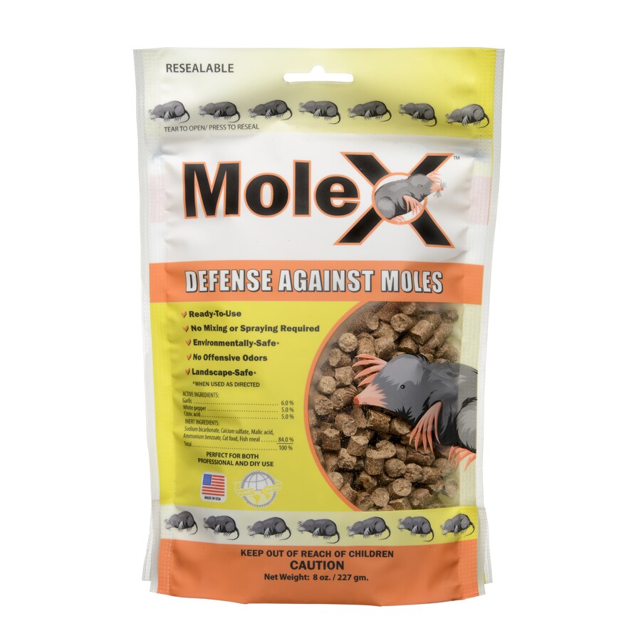 RatX MoleX 8oz Bag in the Animal & Rodent Control department at Lowes.com