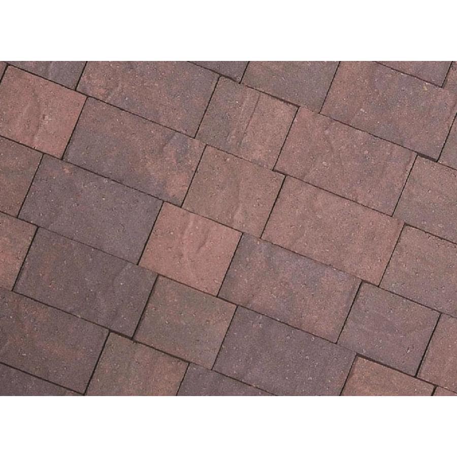 CastleLite Century Stone Napa Blend Concrete Paver (Common: 6-in x 9-in ...