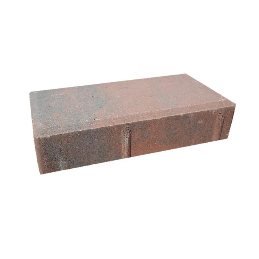 Holland Paver 45mm Red/Char Red/Charcoal Concrete Paver (Common: 4-in x ...