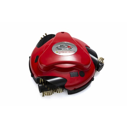 Grillbot Red 7.4-Volt Lithium Ion (Li-ion) Battery Automatic Grill ...