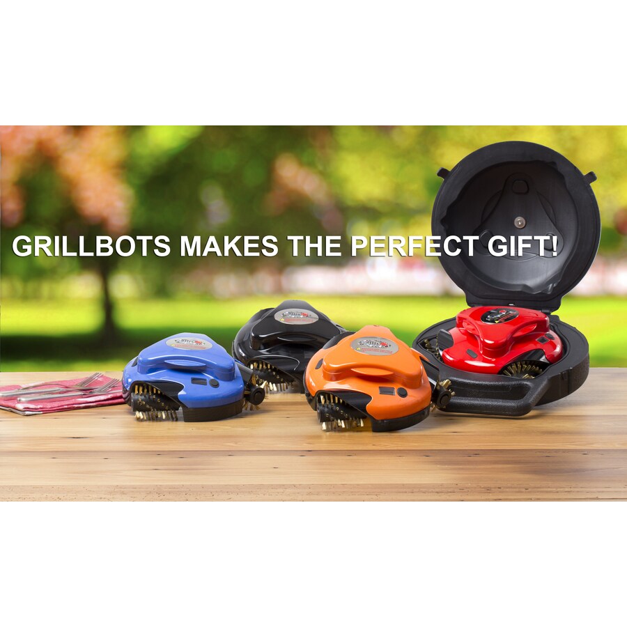 Grillbot Blue 7.4-Volt Lithium Ion (Li-ion) Battery Automatic Grill ...