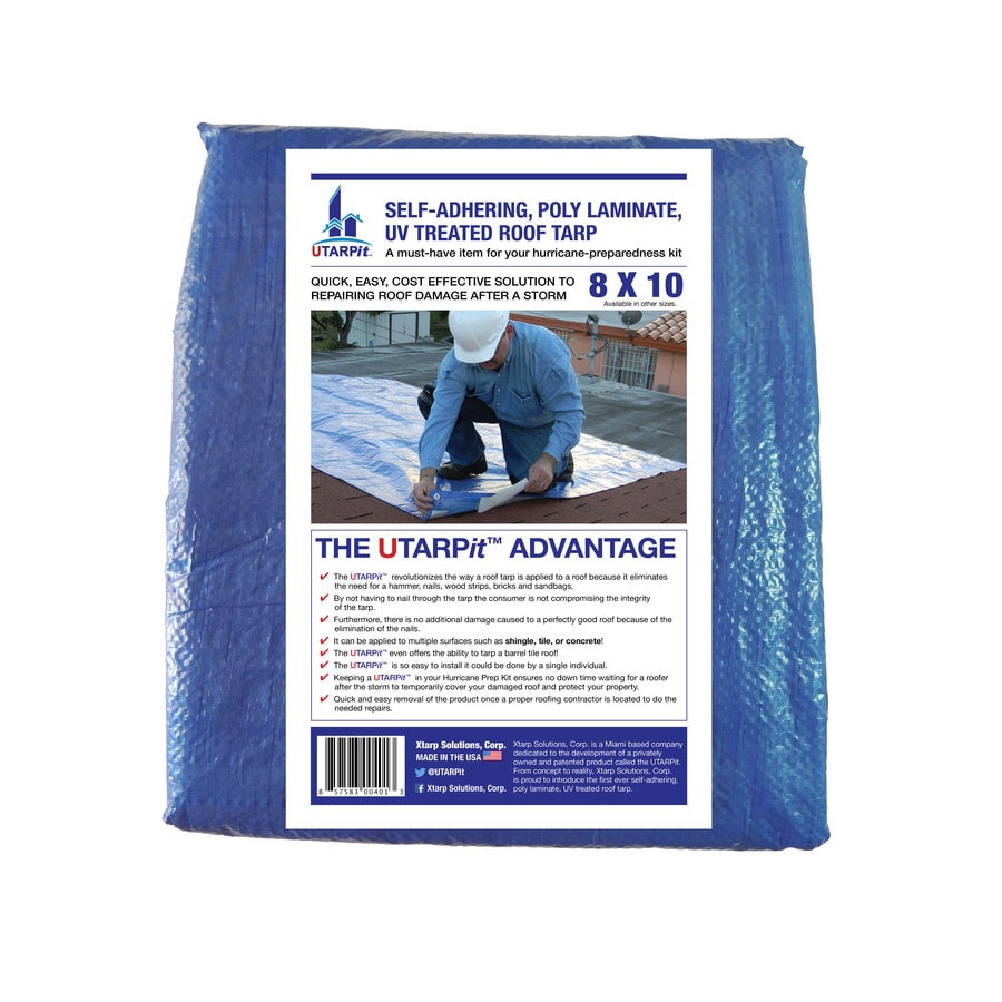 UTARPit 8-ft x 10-ft Polyethylene Tarp at Lowes.com
