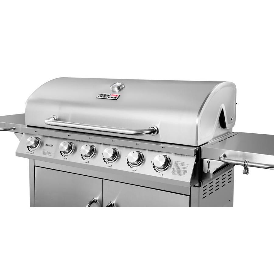 Royal Gourmet Silver 5-Burner Liquid Propane Gas Grill at Lowes.com