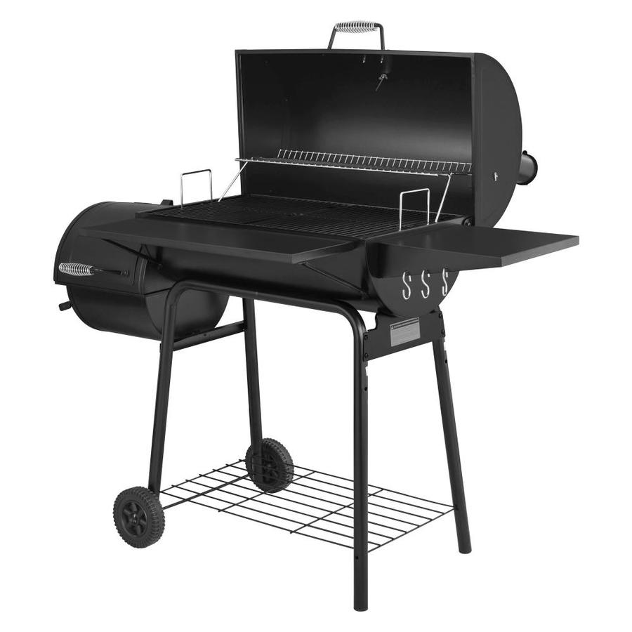Royal Gourmet 26.8-in Black Barrel Charcoal Grill at Lowes.com