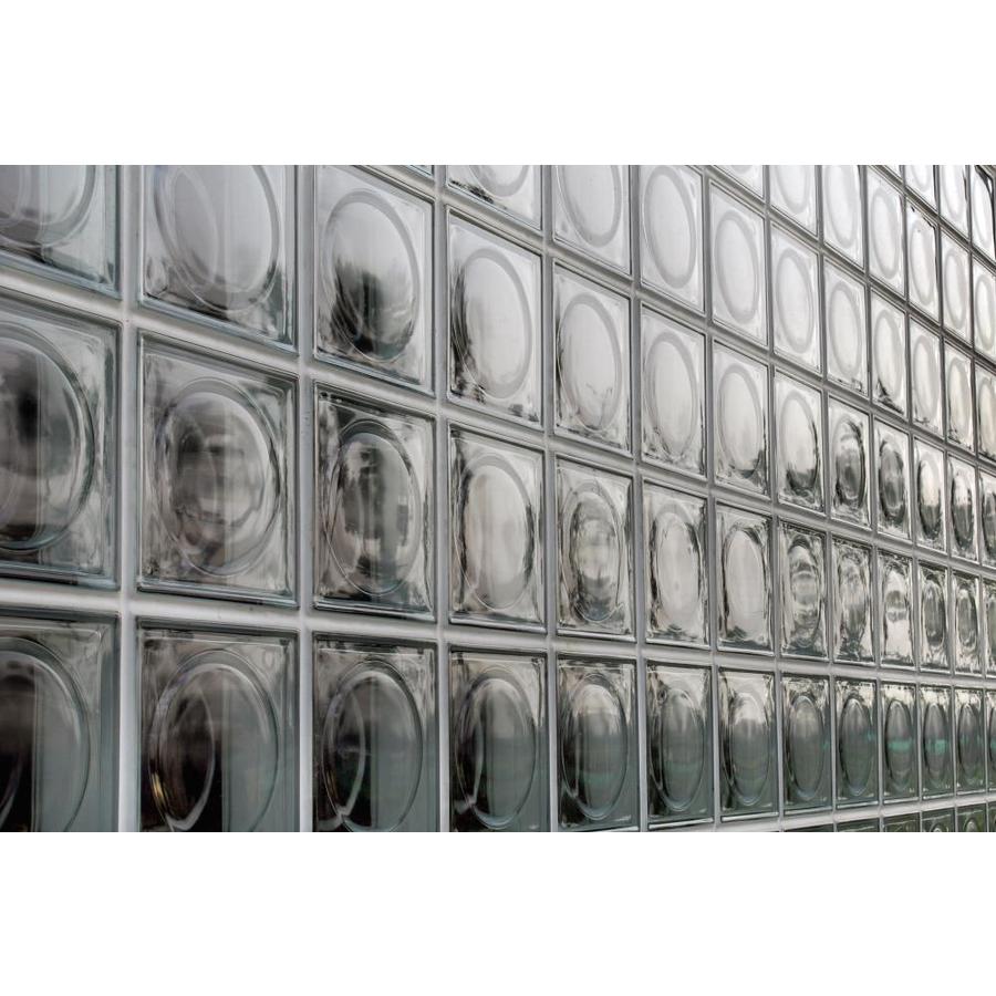 REDI2SET 10-Pack Clear Alpha Glass Block (8-in H x 8-in W x 3-in D) in ...
