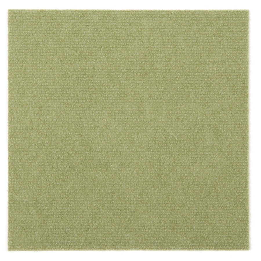 TRILUC Place and Stick Tile Mats 8-Pack 12-in x 12-in Light Green ...