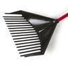 Root Assassin 59-in L Poly-Handle Poly Garden Rake at Lowes.com