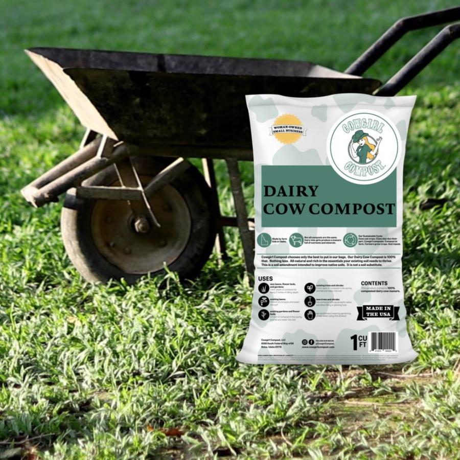 Cowgirl Compost 40-lb Compost Provides Organic Nutrients in the Soil ...