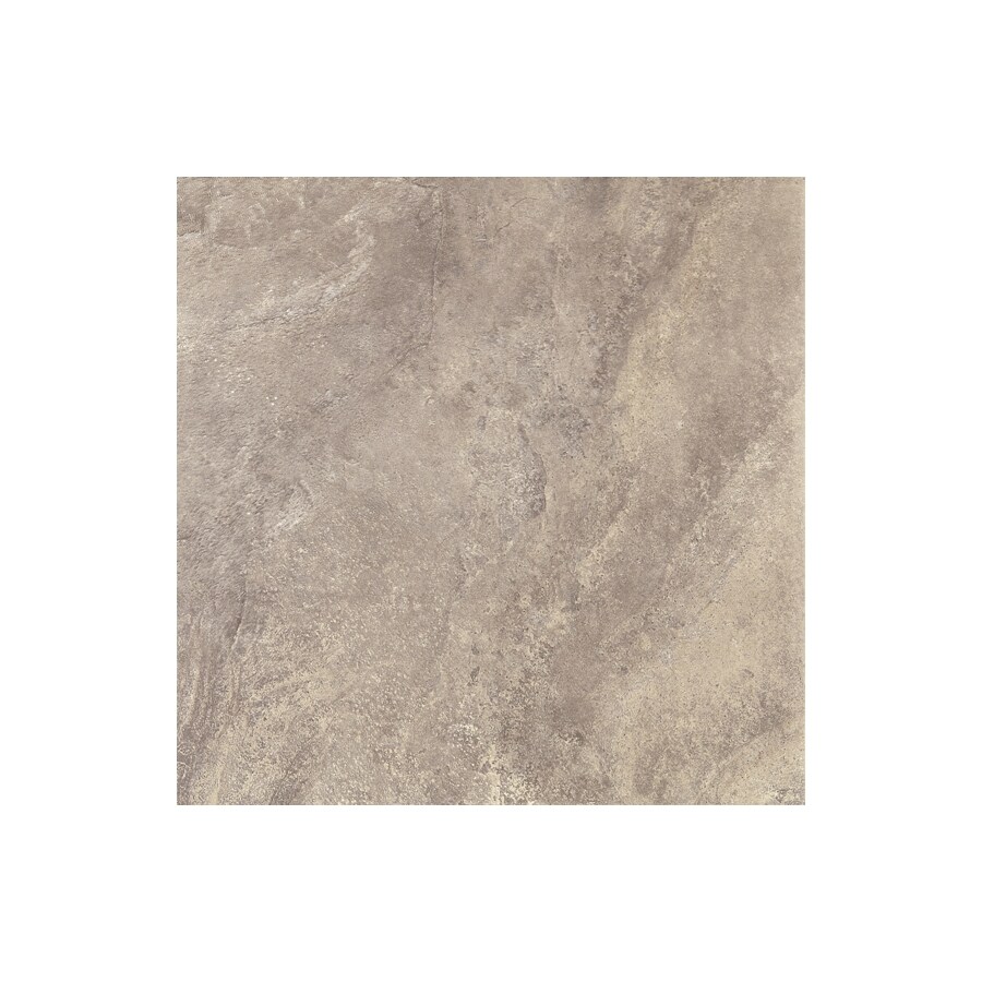 FLOORS 2000 7-Pack 18" x 18" Himalaya Noce Glazed Porcelain Floor Tile ...