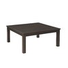 Allen + roth Gatewood 40-in W x 40-in L Square Aluminum Coffee Table at ...