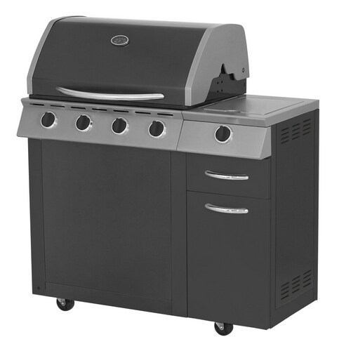 Master Forge 4-Burner Brown Gas Grill at Lowes.com
