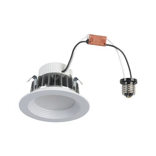 Utilitech Pro 50-Watt Equivalent White LED Recessed Retrofit Downlight ...