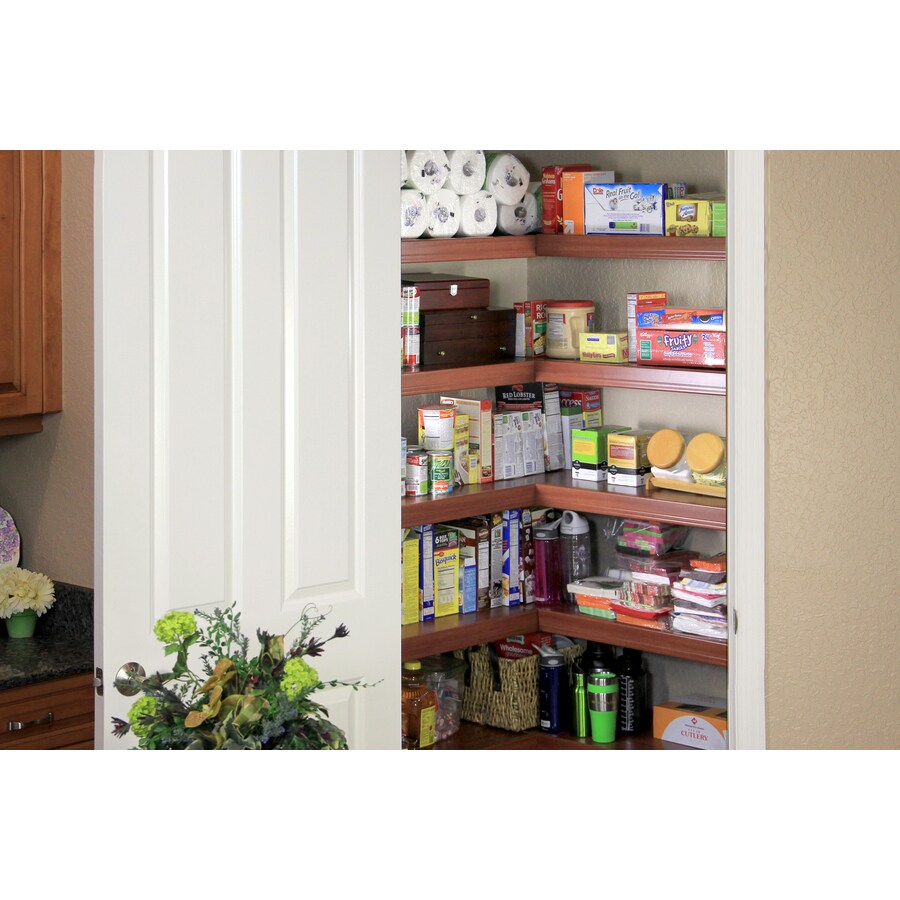 John Louis Home Renew Shelving 2-ft to 2-ft Cinnamon Adjustable Mount ...