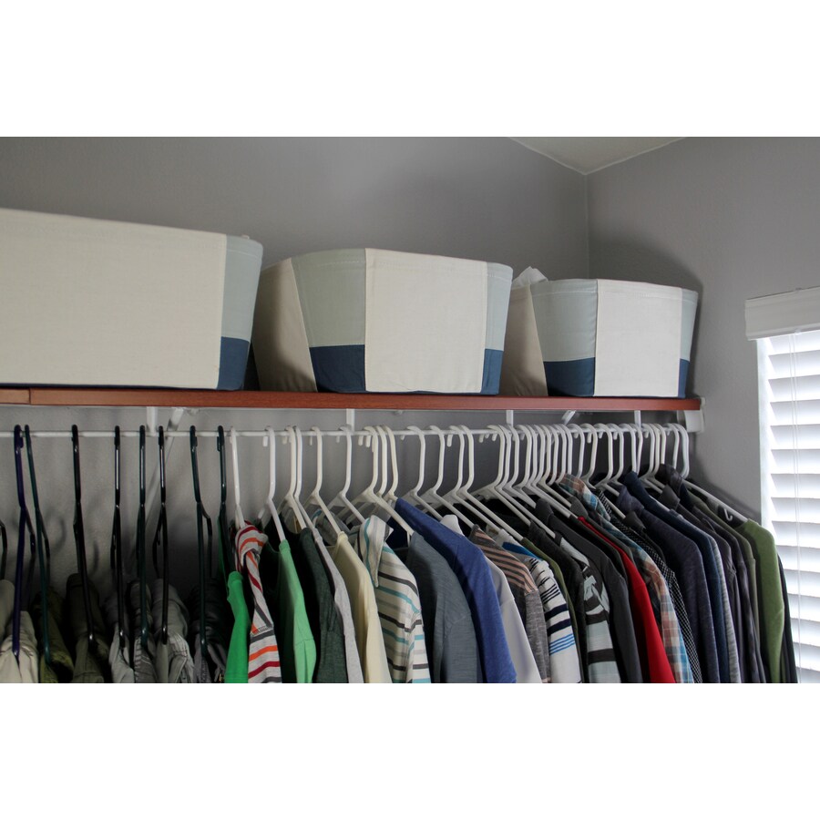 John Louis Home Renew Shelving 2-ft to 2-ft Cinnamon Adjustable Mount ...