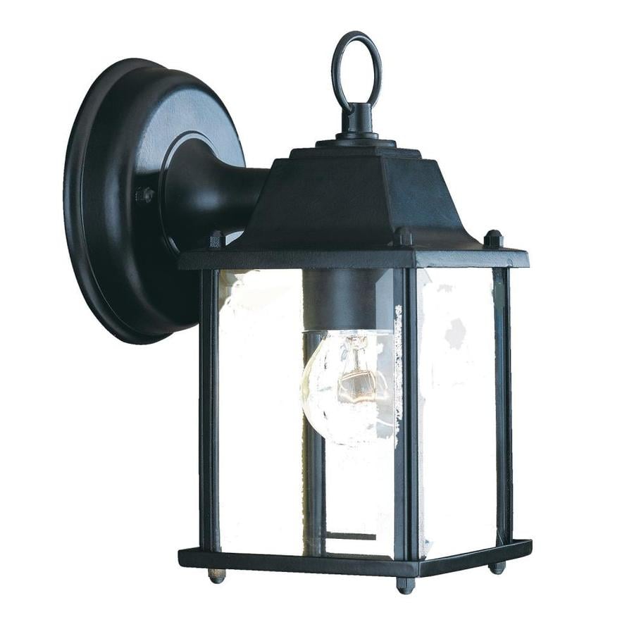 Acclaim Lighting Builders Choice 8-in H Matte Black Medium Base (E-26 ...