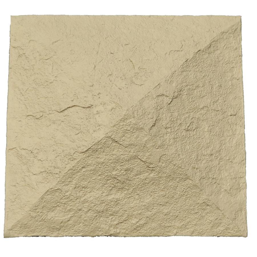Shop NextStone Sandstone 18-in x 18-in Buff Column Cap Stone Veneer ...