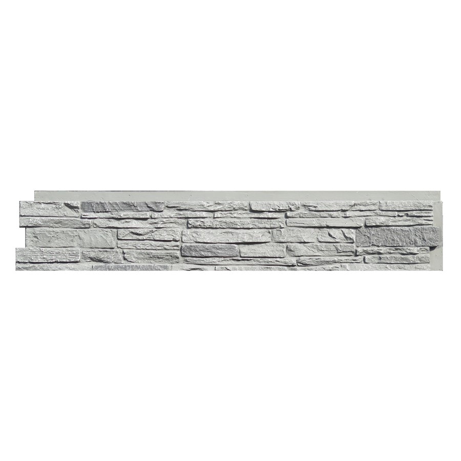 NextStone Slatestone 17.12-sq ft Rocky mountain graphite Faux Stone ...