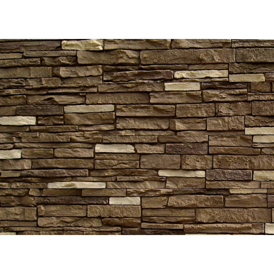 NextStone Slatestone 17.12-sq ft Brunswick Brown Faux Stone Veneer at ...