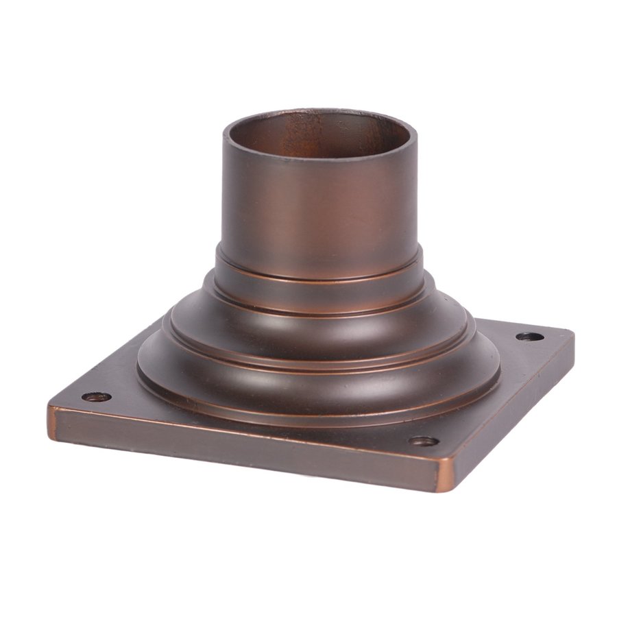Acclaim Lighting 4-in Architectural Bronze Traditional Pier Mount at ...