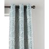Allen + roth 84-in Mineral Polyester Grommet Light Filtering Curtain ...
