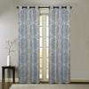 Allen + roth 84-in Mineral Polyester Grommet Light Filtering Curtain ...