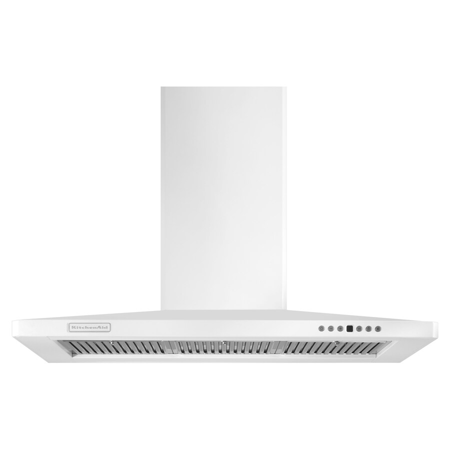 KitchenAidÂ® 36-Inch Wall Canopy Range Hood (Color: White) at Lowes.com