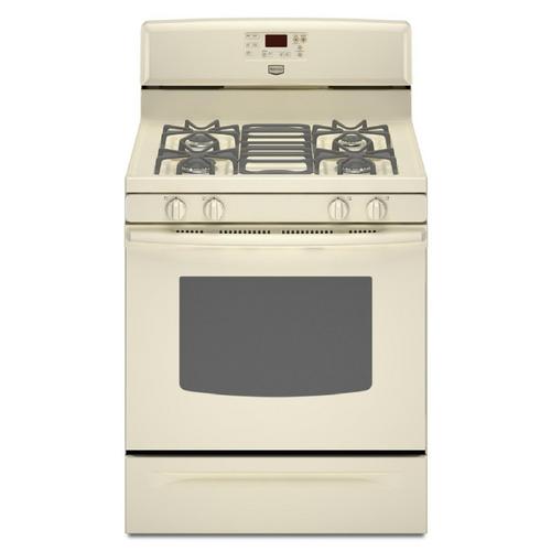 Maytag 30-in 4-Burner Freestanding Gas Range (Bisque) at Lowes.com