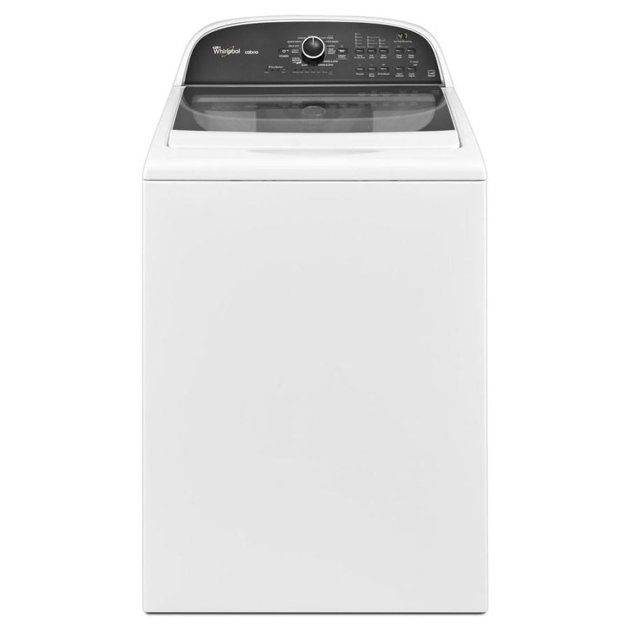 Whirlpool Cabrio 3.8-cu ft High-Efficiency Top-Load Washer (White ...