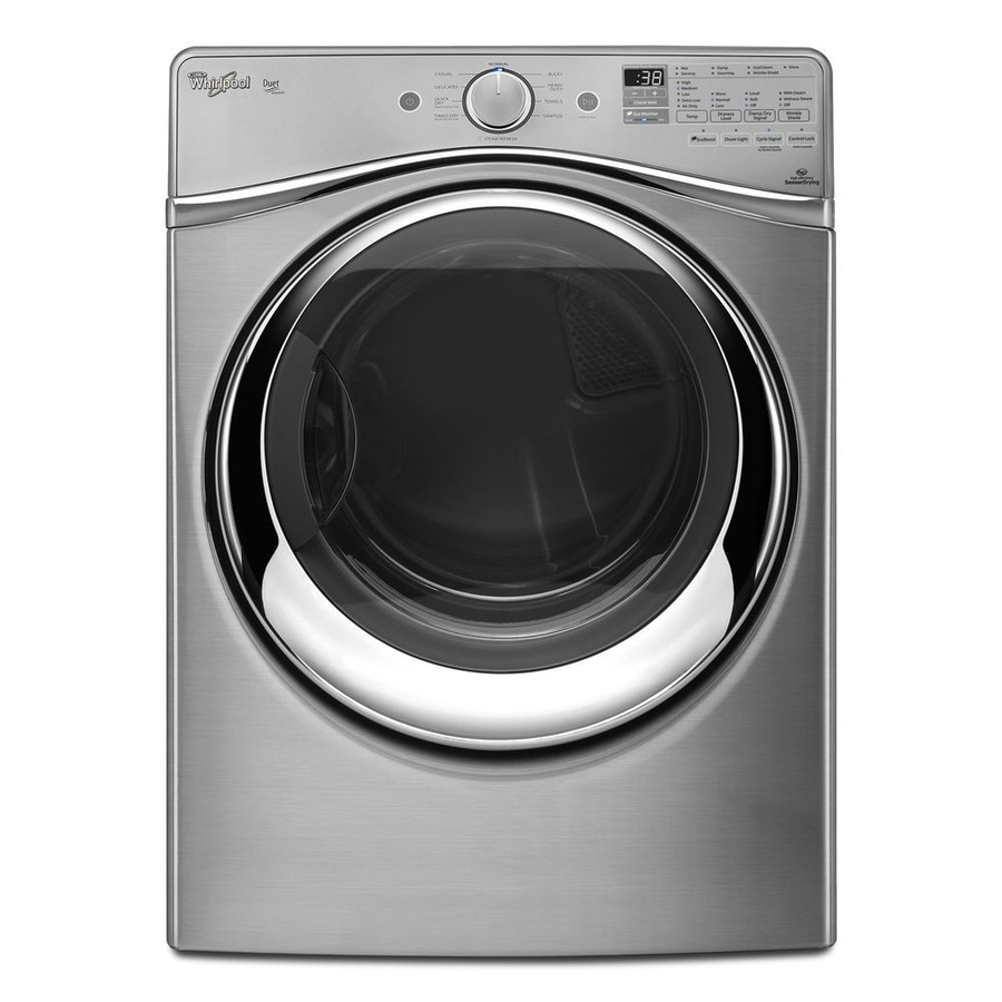 Whirlpool Stackable Vented Electric Dryer Diamond Steel ) at Lowes.com