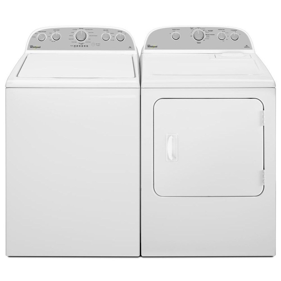 Whirlpool 3.7-cu ft High-Efficiency Top-Load Washer (White) at Lowes.com