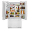 KitchenAid 26.8-cu ft French Door Refrigerator with Ice Maker (White ...