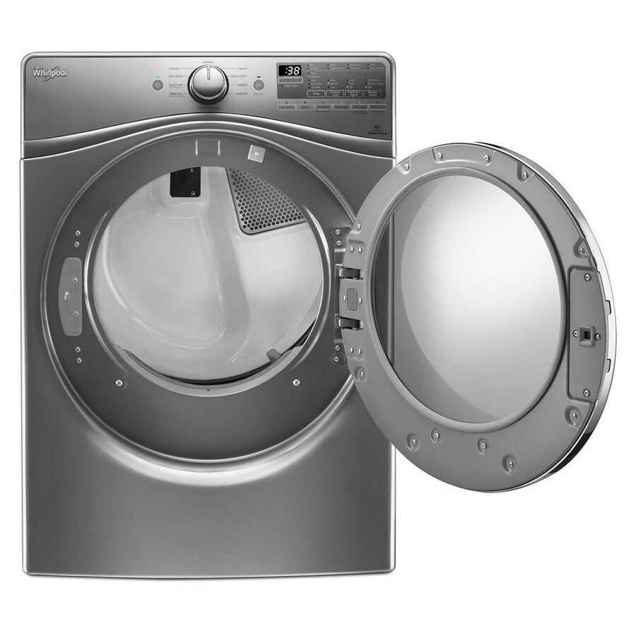 Whirlpool 7.4-cu ft Stackable Electric Dryer (Chrome Shadow) ENERGY ...
