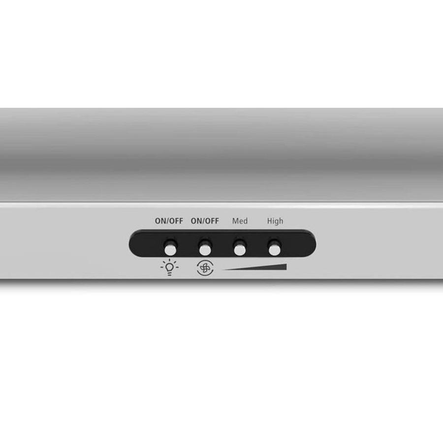 Whirlpool 30-in Convertible Stainless Steel Undercabinet Range Hood ...