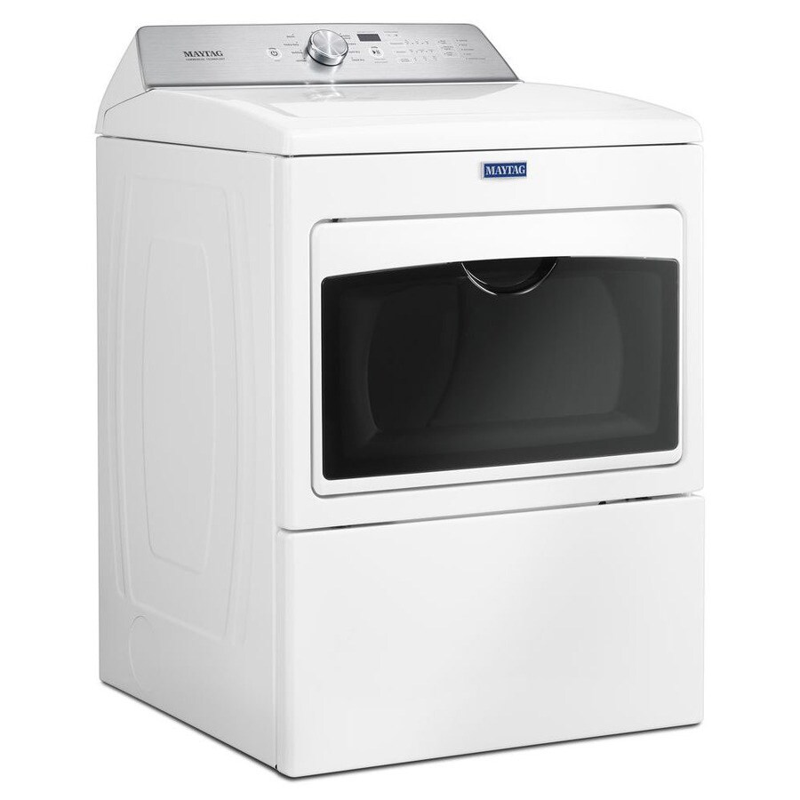 Maytag 7.4-cu ft Electric Dryer (White) at Lowes.com