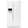 Whirlpool 28.4-cu ft Side-by-Side Refrigerator with Ice Maker (White ...