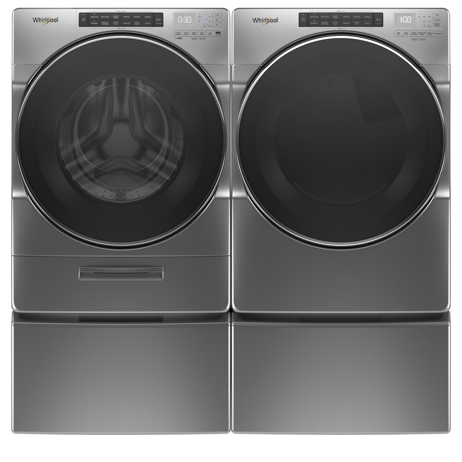 Whirlpool 4.5-cu ft Closet-Depth High-Efficiency Front Load Washer with ...