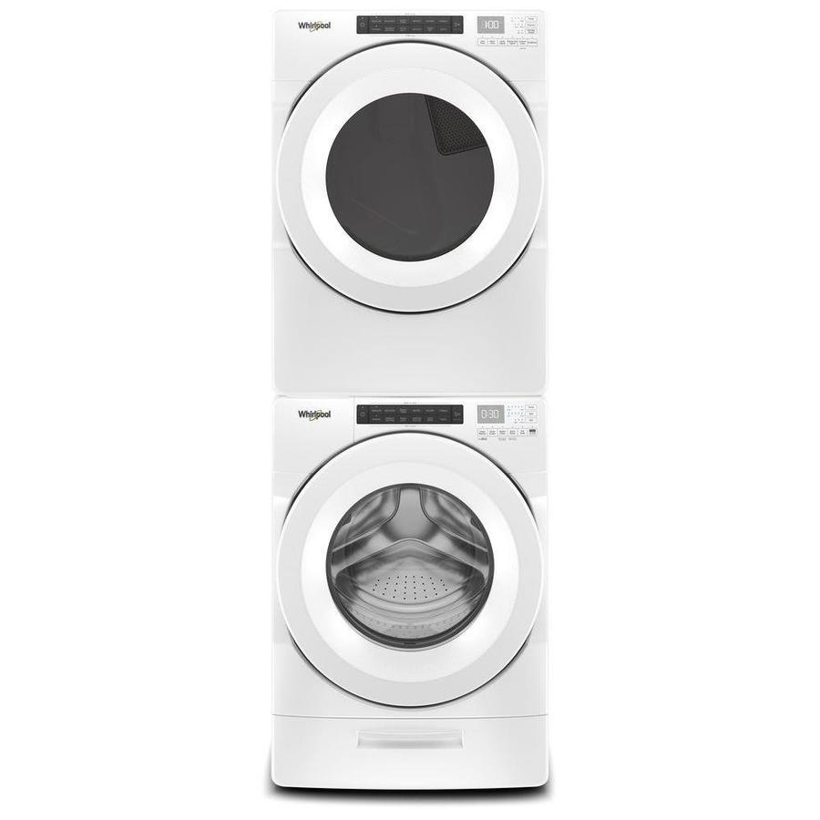 Whirlpool 7.4-cu ft Stackable Gas Dryer (White) ENERGY STAR at Lowes.com