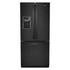 Whirlpool 19.7-cu ft French Door Refrigerator with Ice Maker (Black) at ...