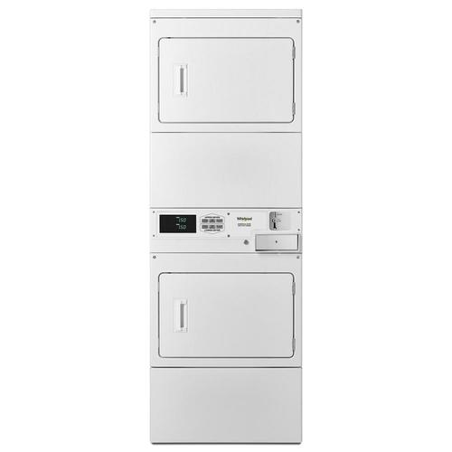 Whirlpool 7.4-cu ft Coin-Operated Gas Commercial Dryer (White) in the ...