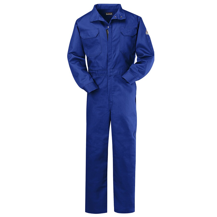 Bulwark 40 Men's Royal Blue Long Coveralls at Lowes.com