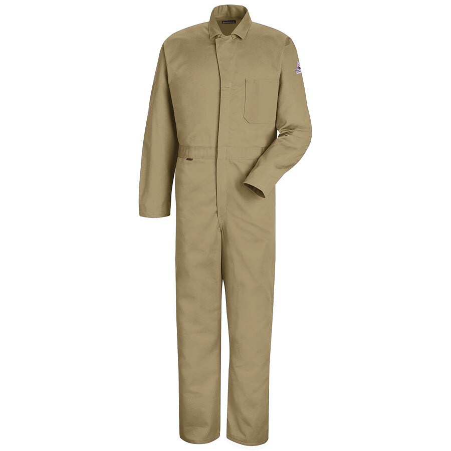 Bulwark 40 Men's Tan Long Sleeve Coveralls at Lowes.com