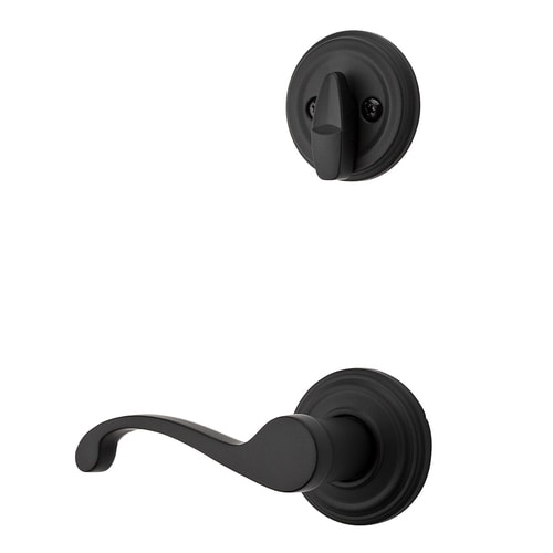 Kwikset Signature Commonwealth Iron Black Single-Cylinder Deadbolt ...