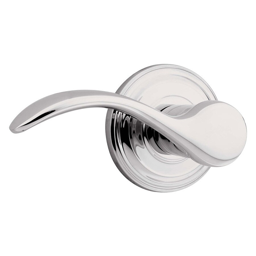 Kwikset Signature Pembroke Polished Chrome Left-Handed Dummy Door ...