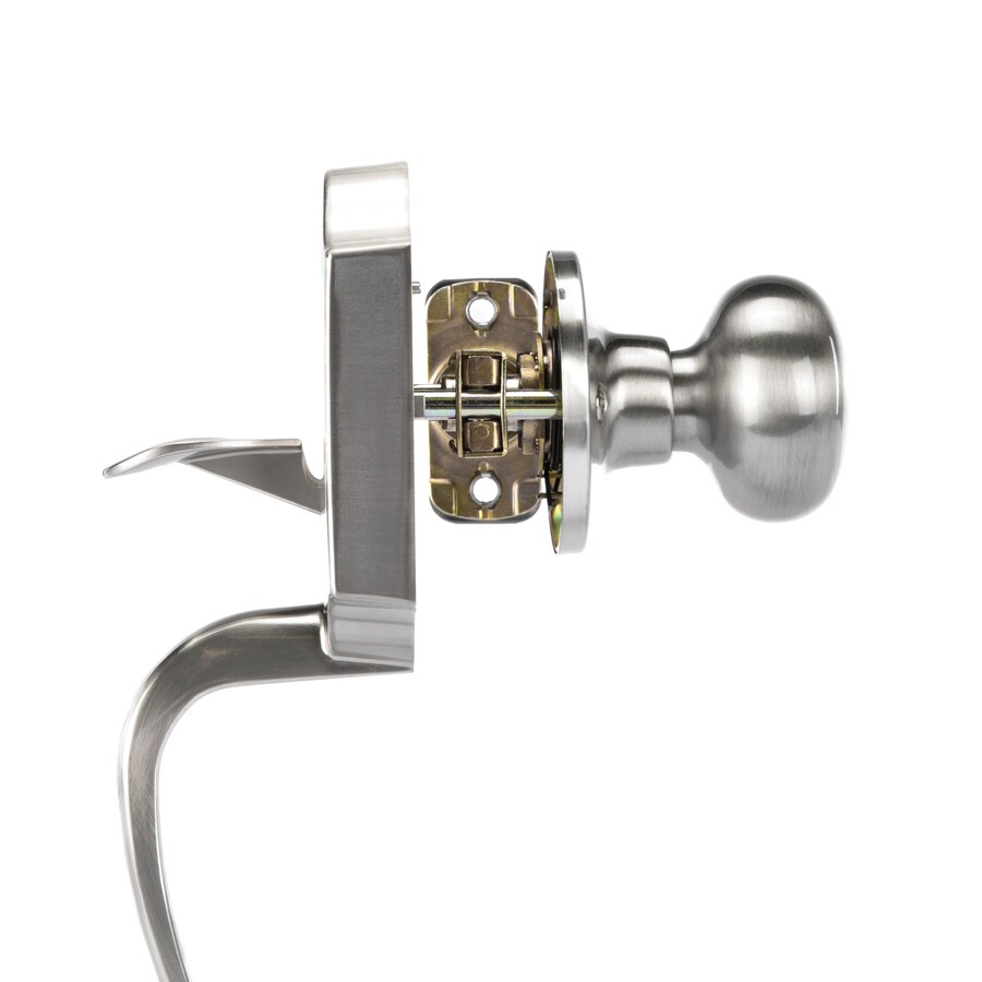 Gatehouse Springfield Satin Nickel Single-Cylinder Deadbolt Keyed Entry ...