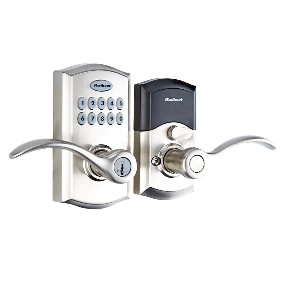 Kwikset SmartCode 955 Satin Nickel 1-Cylinder Smartkey Electronic ...