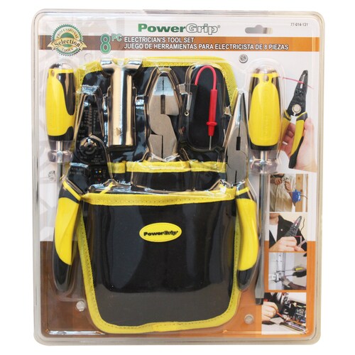 Power Grip 8-Piece Power Grip Electrician's Tool Set at Lowes.com