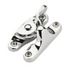 BALDWIN Gray Chrome Brass Sliding Window Sash Lock at Lowes.com